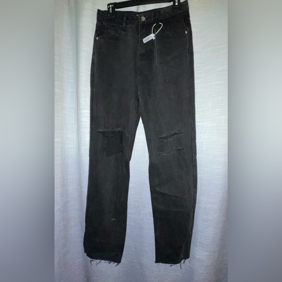 The Kript | Jeans | High Rise Baggy Black Jeans | Poshmark